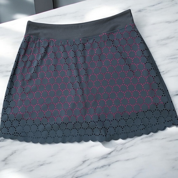 Title nine | Shorts | Title Nine Laser Cut Out Dark Grey Nimblene ...